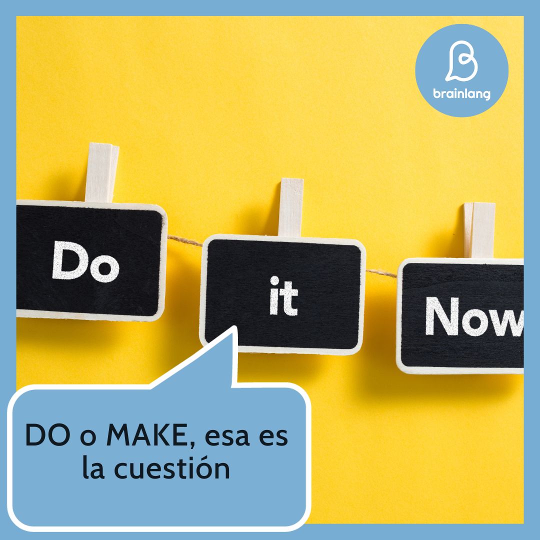 👌🤷‍♀DO o MAKE, esa es la cuestión. ¿Cuál es la diferencia?
