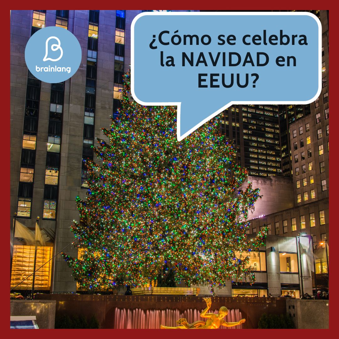 ¿Sabes cómo se celebra la Navidad en EEUU?🎄